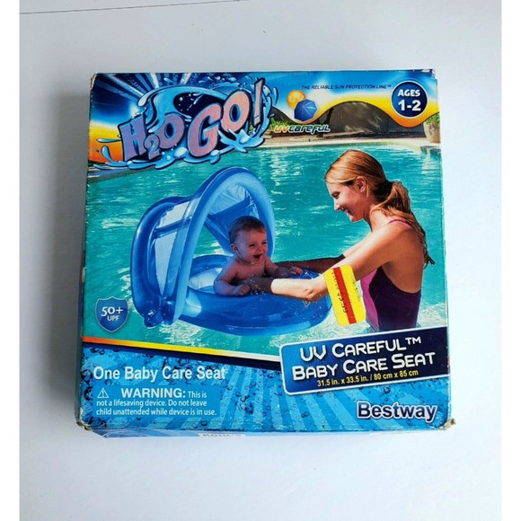 Swim | H2o Go Bestway Uv Careful Baby Care Seat Pool Float Detachable ...